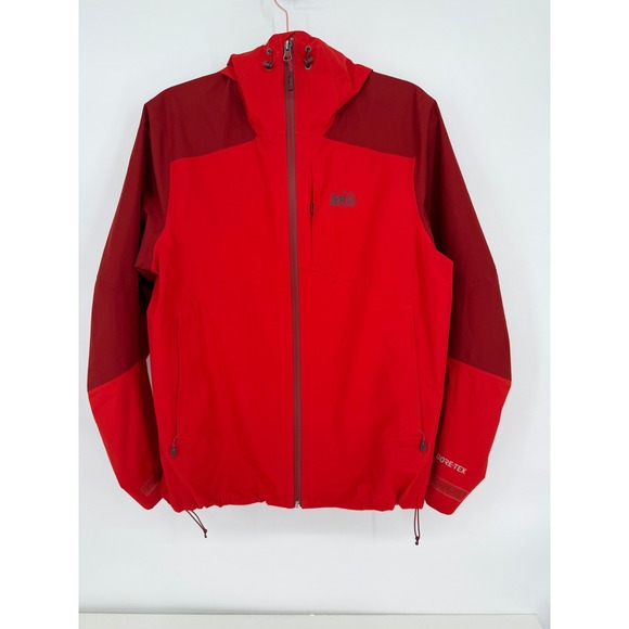REI | Jackets & Coats | Rei Coop Goretex Red Rain Jacket Lightweight ...